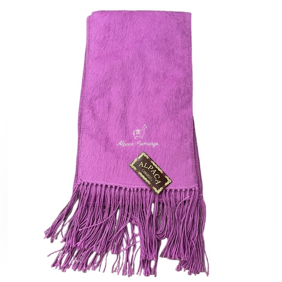 Alpaca Camargo | Accessories | Alpaca Camargo Purple Alpaca Wool Wrap ...